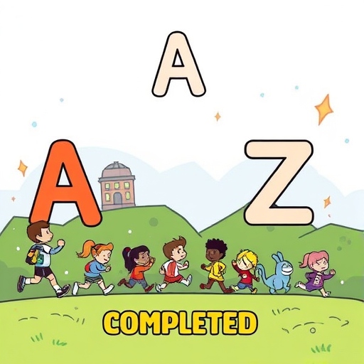 My parkrun alphabet - alphabeteer - IngoRuns